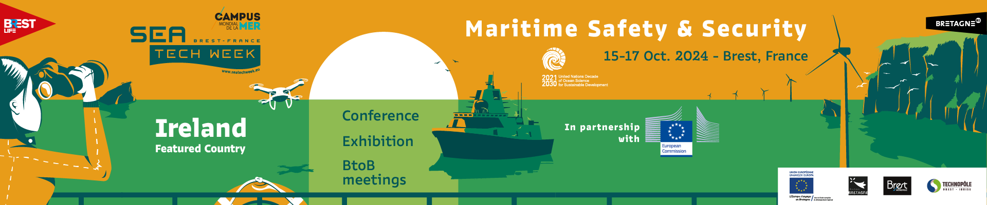 Sea Tech Week 2024 – Marine science and technology event, Brest, France